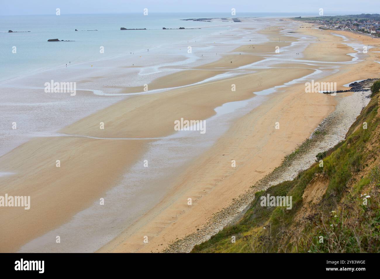 The Asnelles landing Beach, Normandy, France Stock Photo - Alamy