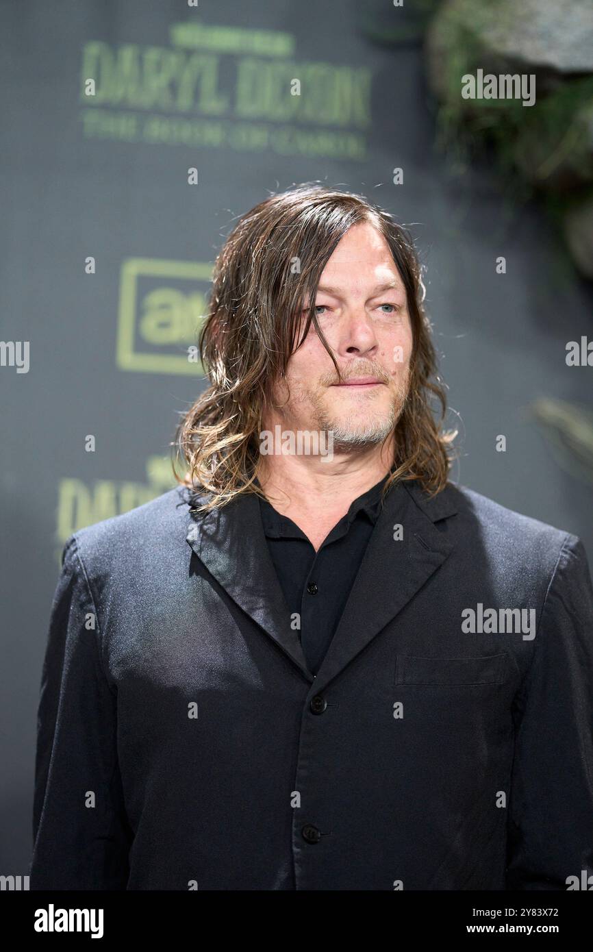 Madrid. Spain. 20241002, Norman Reedus attends 'The Walking Dead: Daryl ...