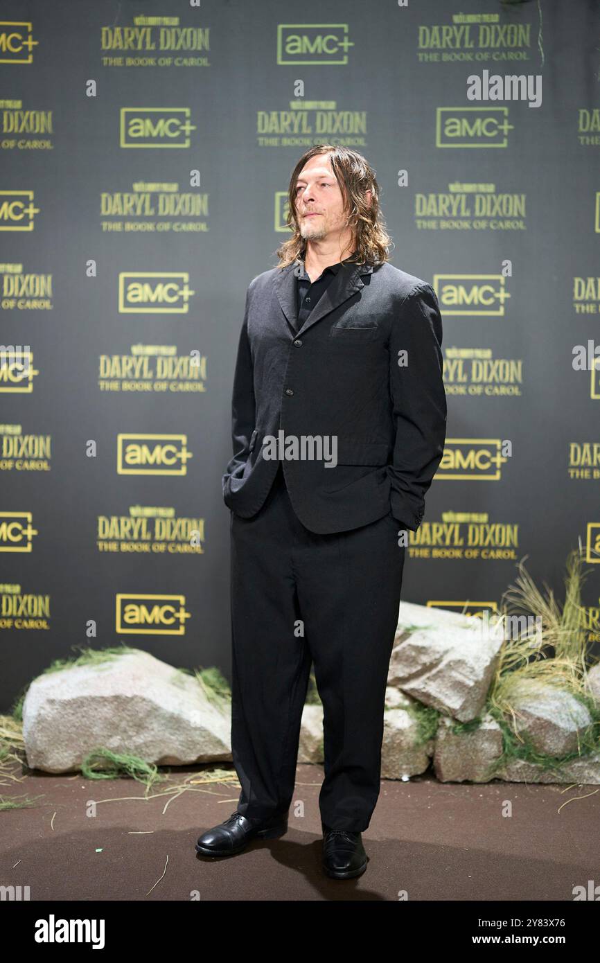 Madrid. Spain. 20241002, Norman Reedus attends 'The Walking Dead: Daryl ...