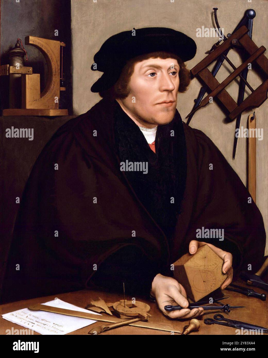 Hans Holbein the Younger - Nicholas Kratzer - Astronomer of Henry VIII ...
