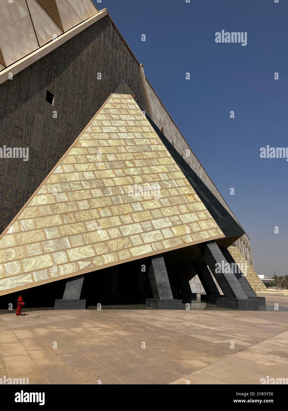 Ancient Egyptian monuments meet modern design at Grand Egyptian Museum ...