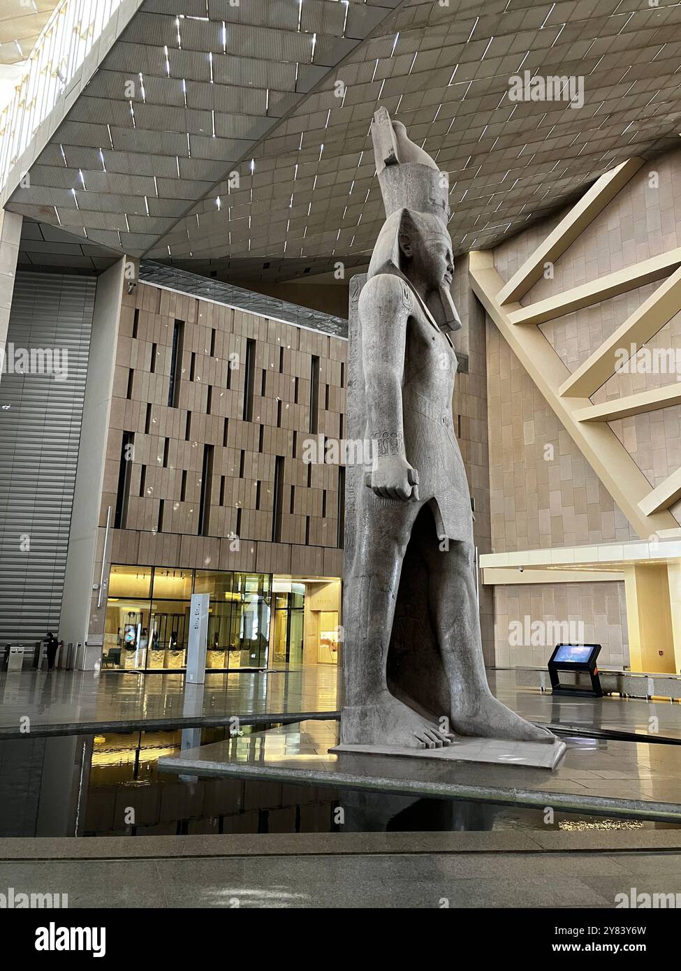 Ancient Egyptian monuments meet modern design at Grand Egyptian Museum ...