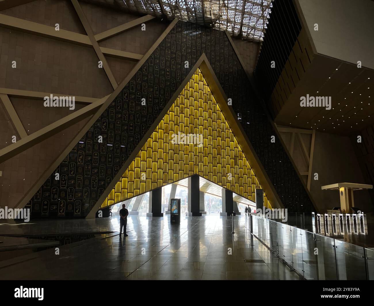 Ancient Egyptian monuments meet modern design at Grand Egyptian Museum ...