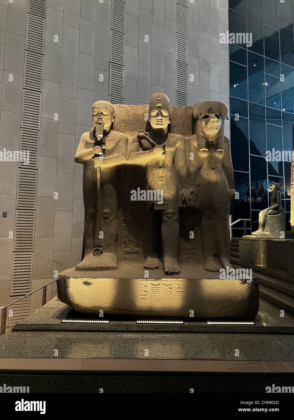 Ancient Egyptian monuments meet modern design at Grand Egyptian Museum ...