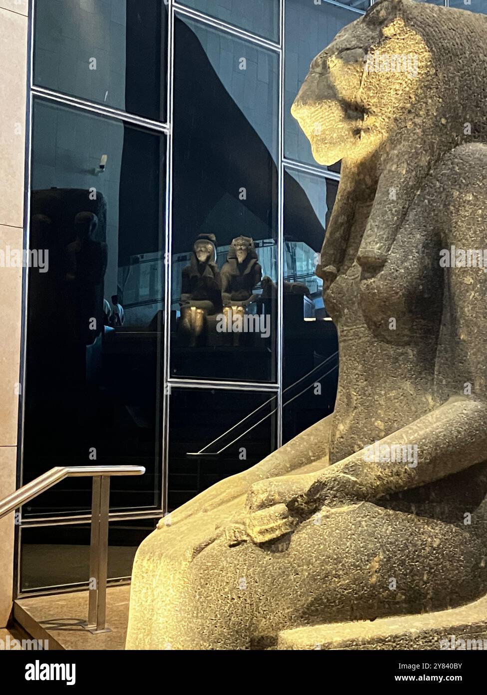 Ancient Egyptian monuments meet modern design at Grand Egyptian Museum ...