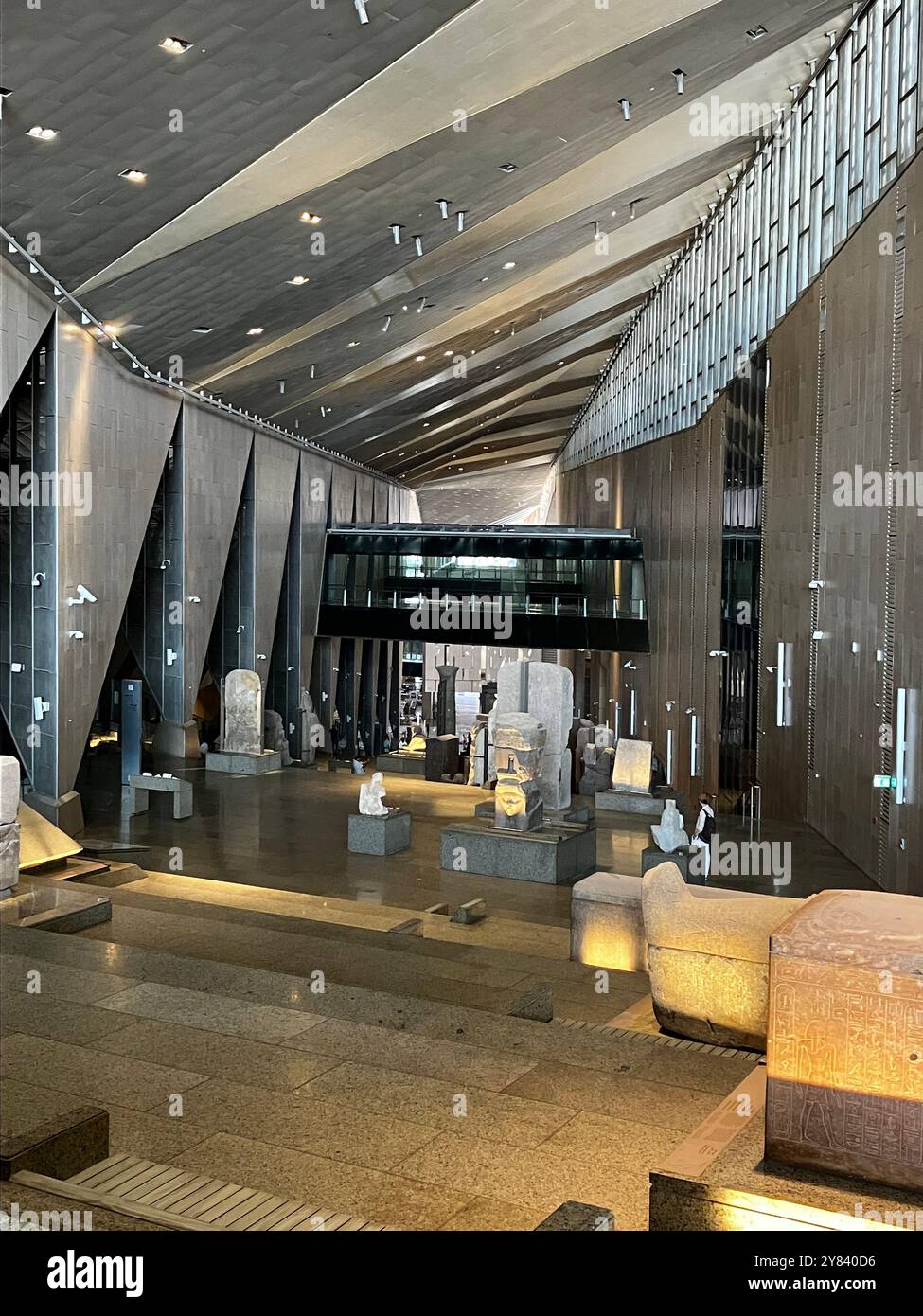 Ancient Egyptian monuments meet modern design at Grand Egyptian Museum ...