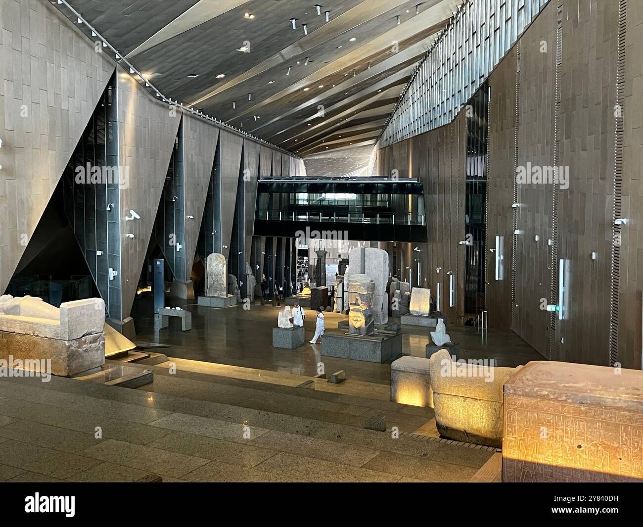 Ancient Egyptian monuments meet modern design at Grand Egyptian Museum ...