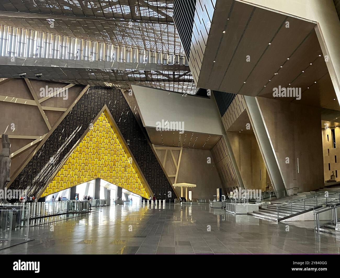 Ancient Egyptian monuments meet modern design at Grand Egyptian Museum ...