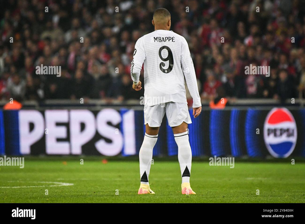Paris, France. 02nd Oct, 2024. Real Madrid's forward Kylian Mbappe ...