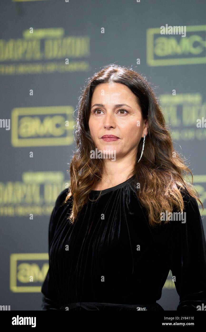 Madrid, Spain. 02nd Oct, 2024. Anne Charrier attends 'The Walking Dead ...