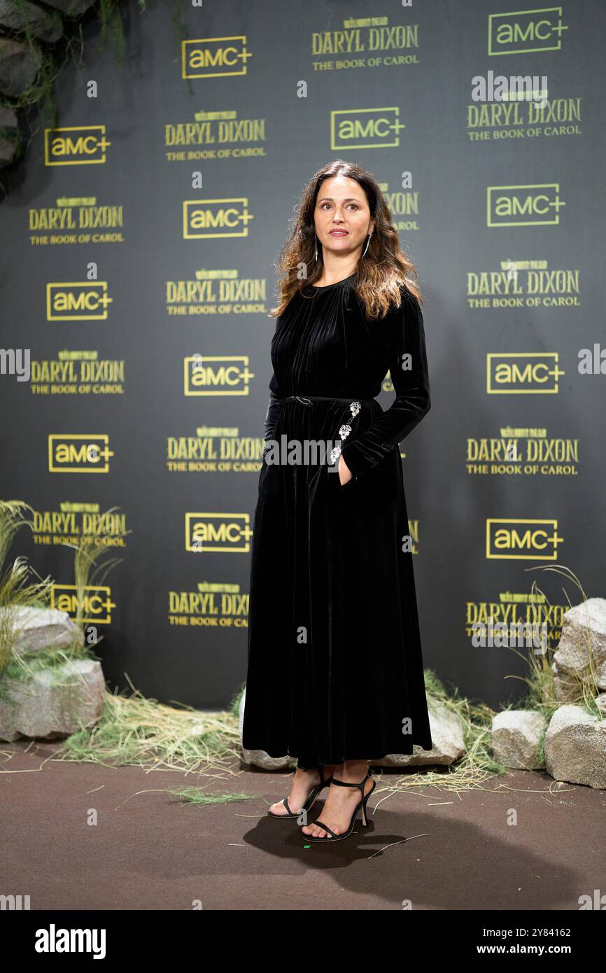 Madrid, Spain. 02nd Oct, 2024. Anne Charrier attends 'The Walking Dead ...