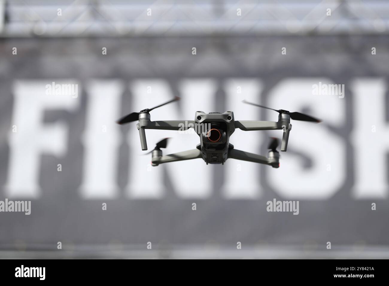 Aerial drone photo people running hi-res stock photography and images ...