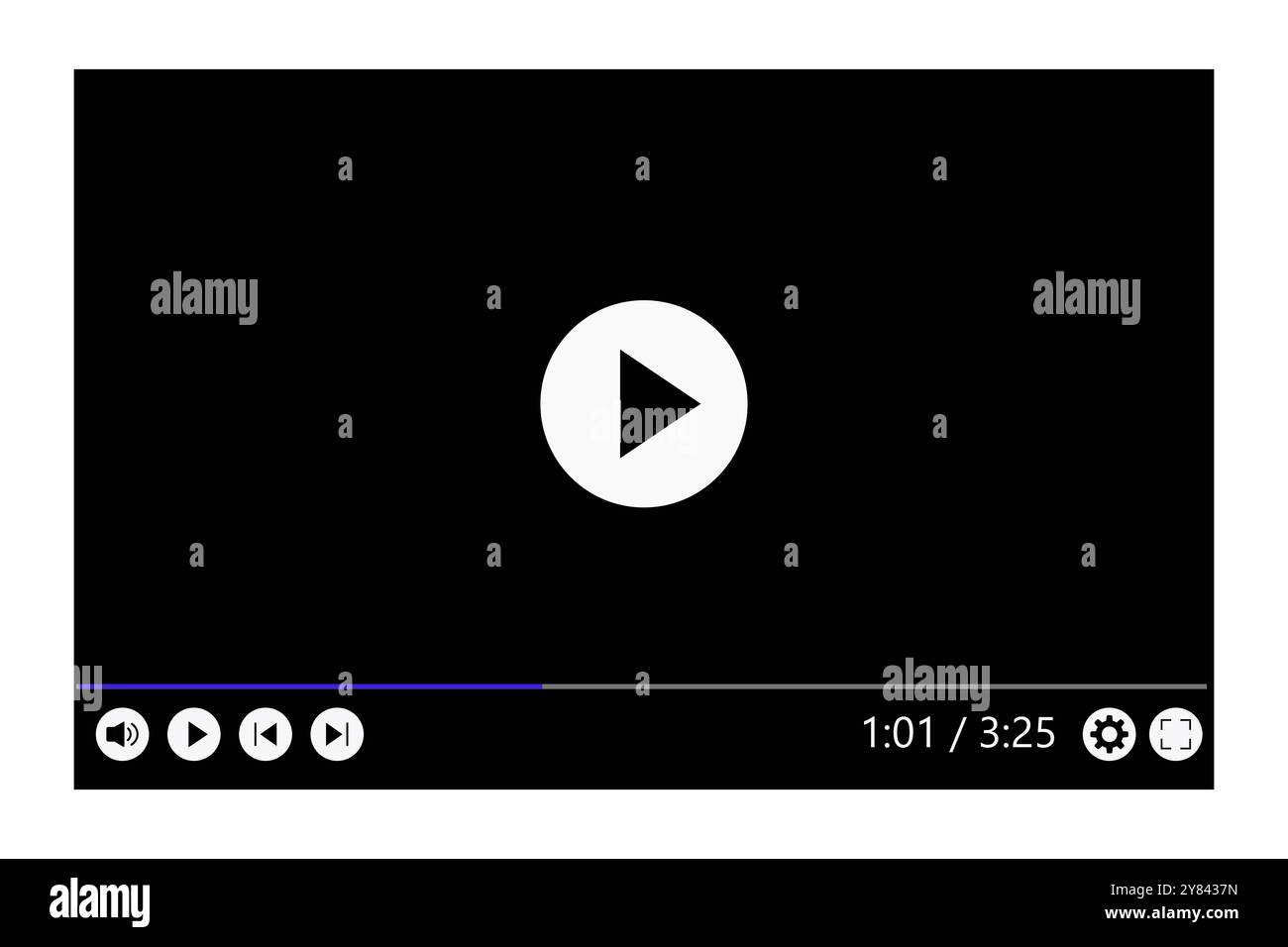Online video stream Cut Out Stock Images & Pictures - Alamy