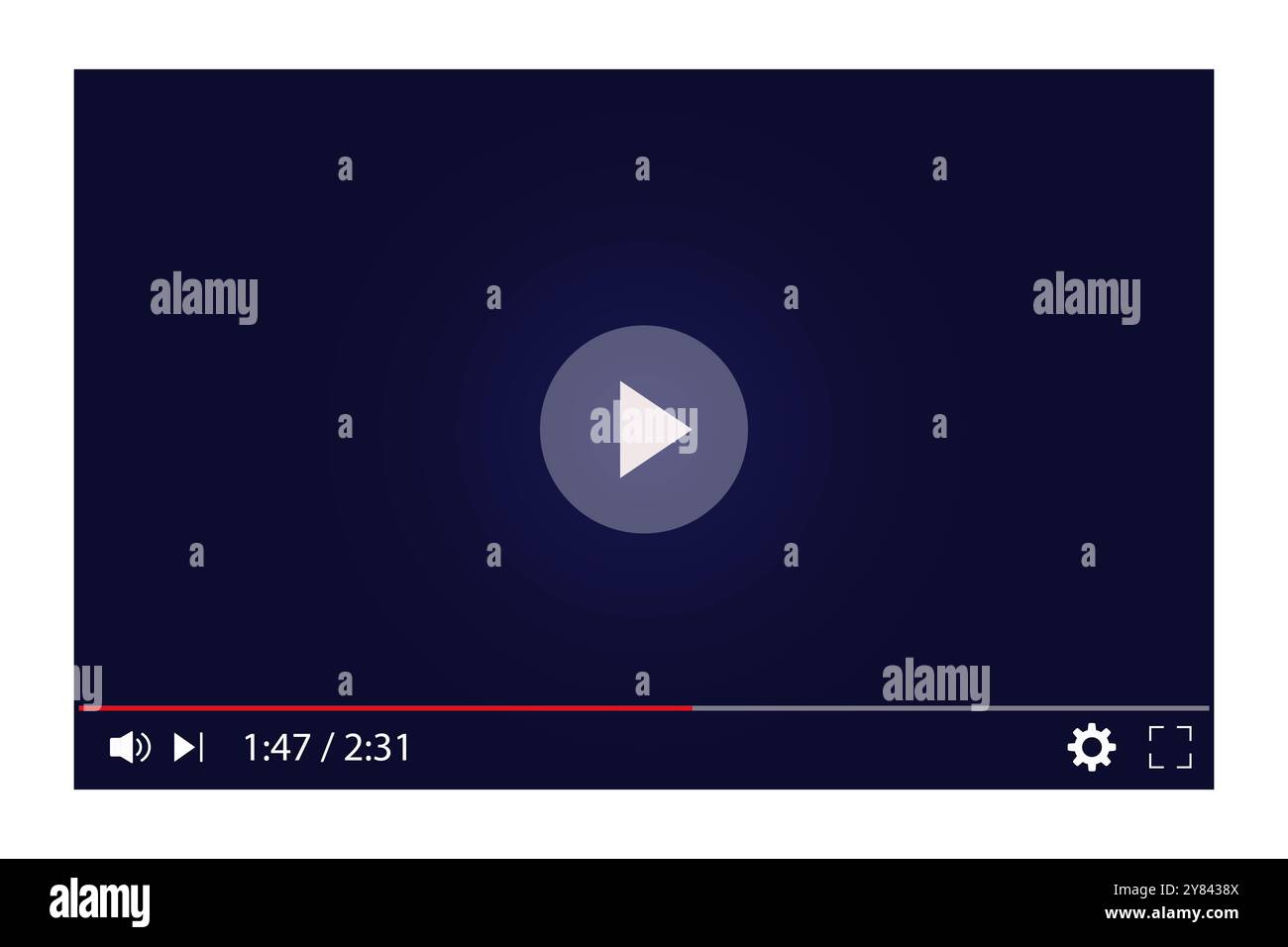 Online video stream Cut Out Stock Images & Pictures - Alamy