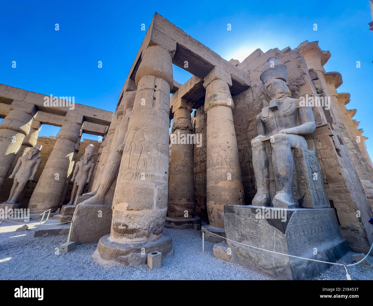 Step into the Pharaoh's palace, Luxor's temple of Ramses II, a sacred ...