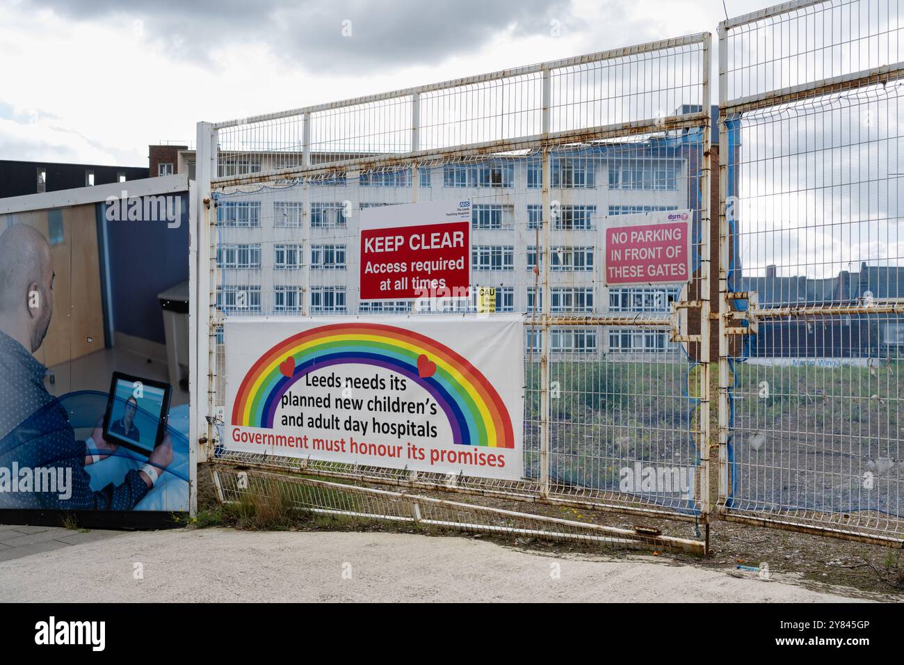 Leeds' new childrens hospital building site - building under New ...