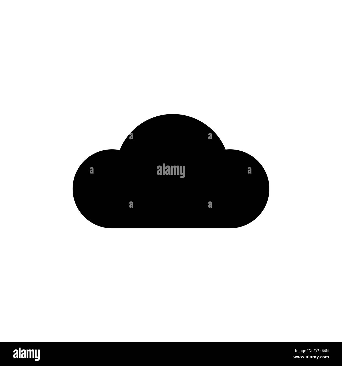 Cloud icon vector. cloud sign and symbol Stock Vector Image & Art - Alamy