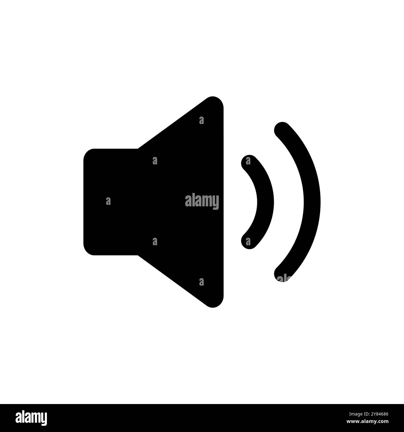 Speaker icon vector. volume sign and symbol. loudspeaker icon. sound ...