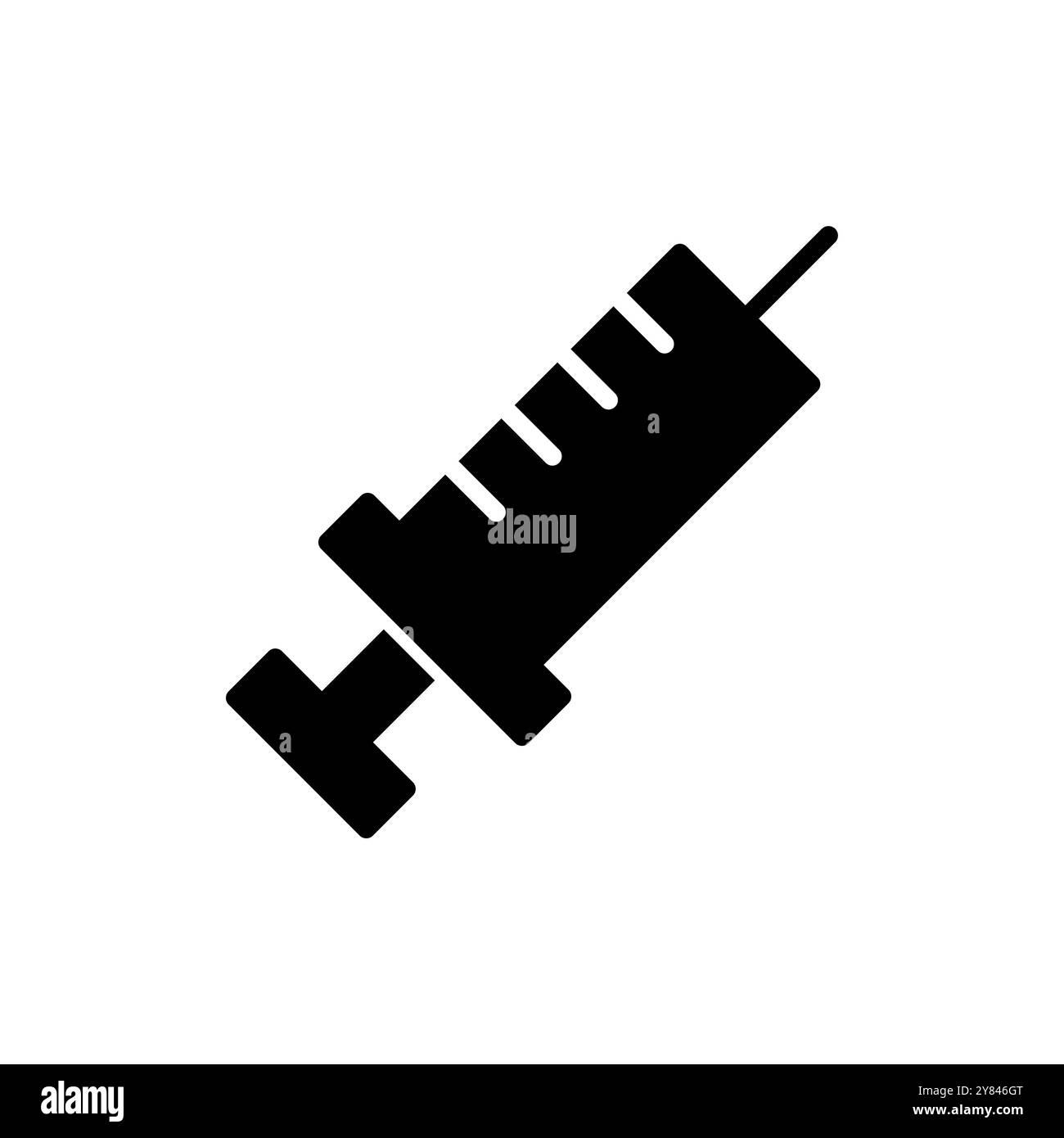 Syringe icon vector. injection sign and symbol.vaccine icon Stock ...