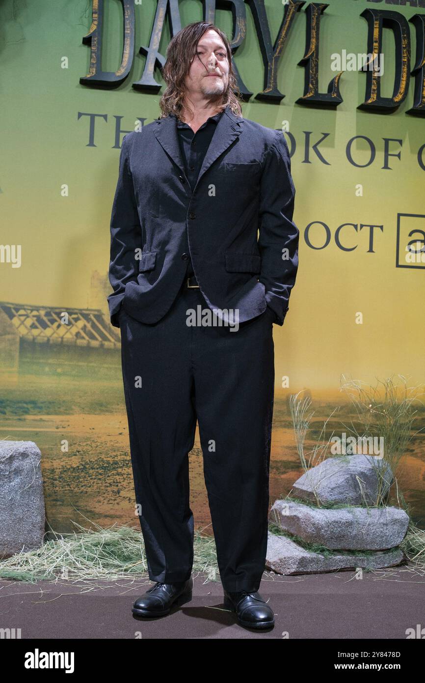 Madrid, Spain. 02nd Oct, 2024. Norman Reedus attend the photocall ...