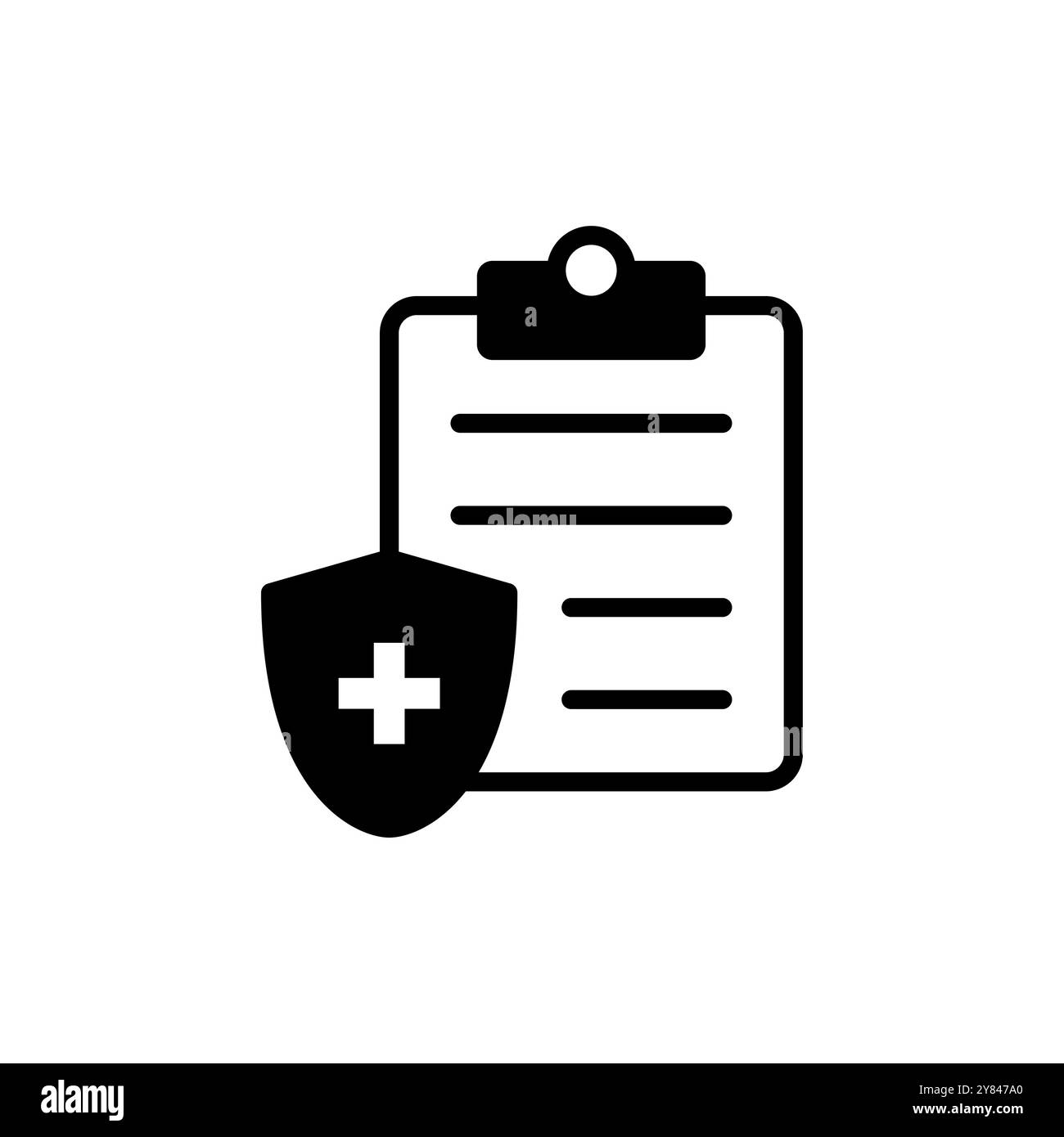 Medical insurance icon vector. health insurance sign and symbol Stock ...