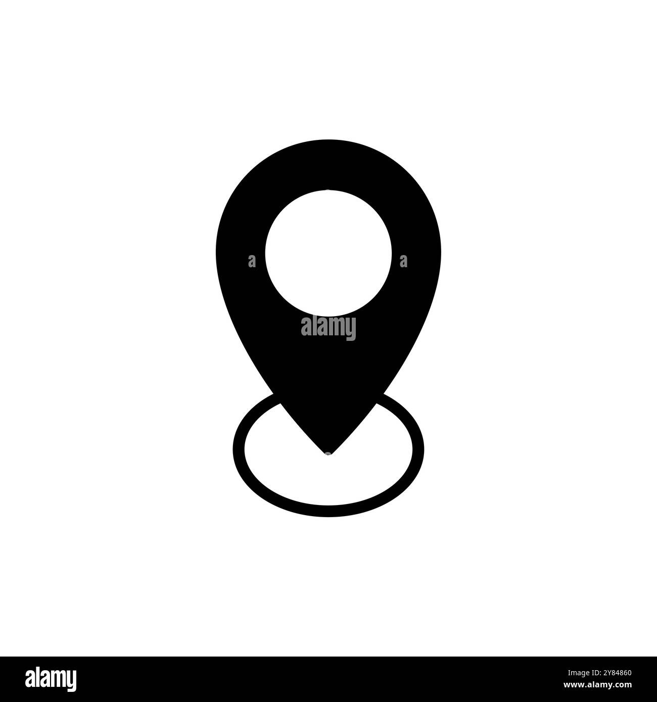 Address icon vector. home location sign and symbol. pinpoint Stock ...