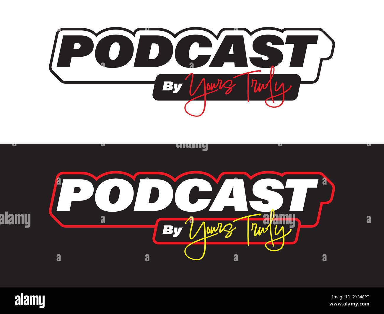 Podcast logo, Symbol icon for podcast live event, logo design template ...