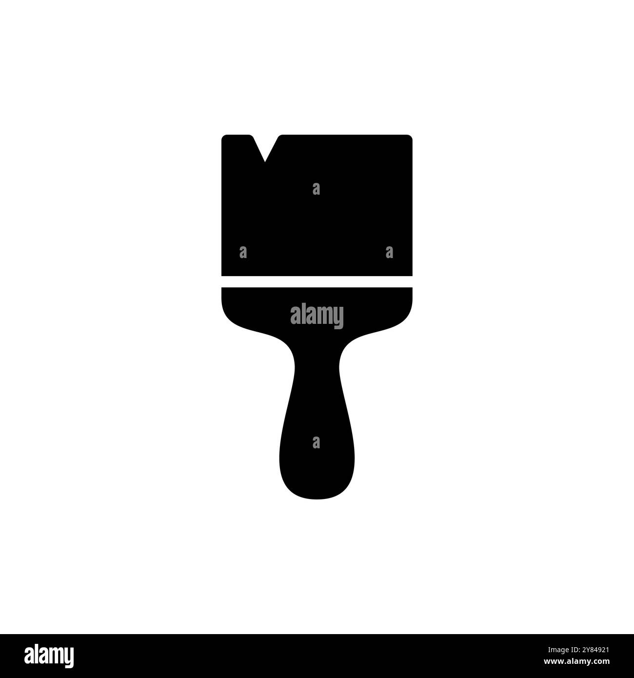 Paint icon vector. paint brush sign and symbol. paint roller icon ...