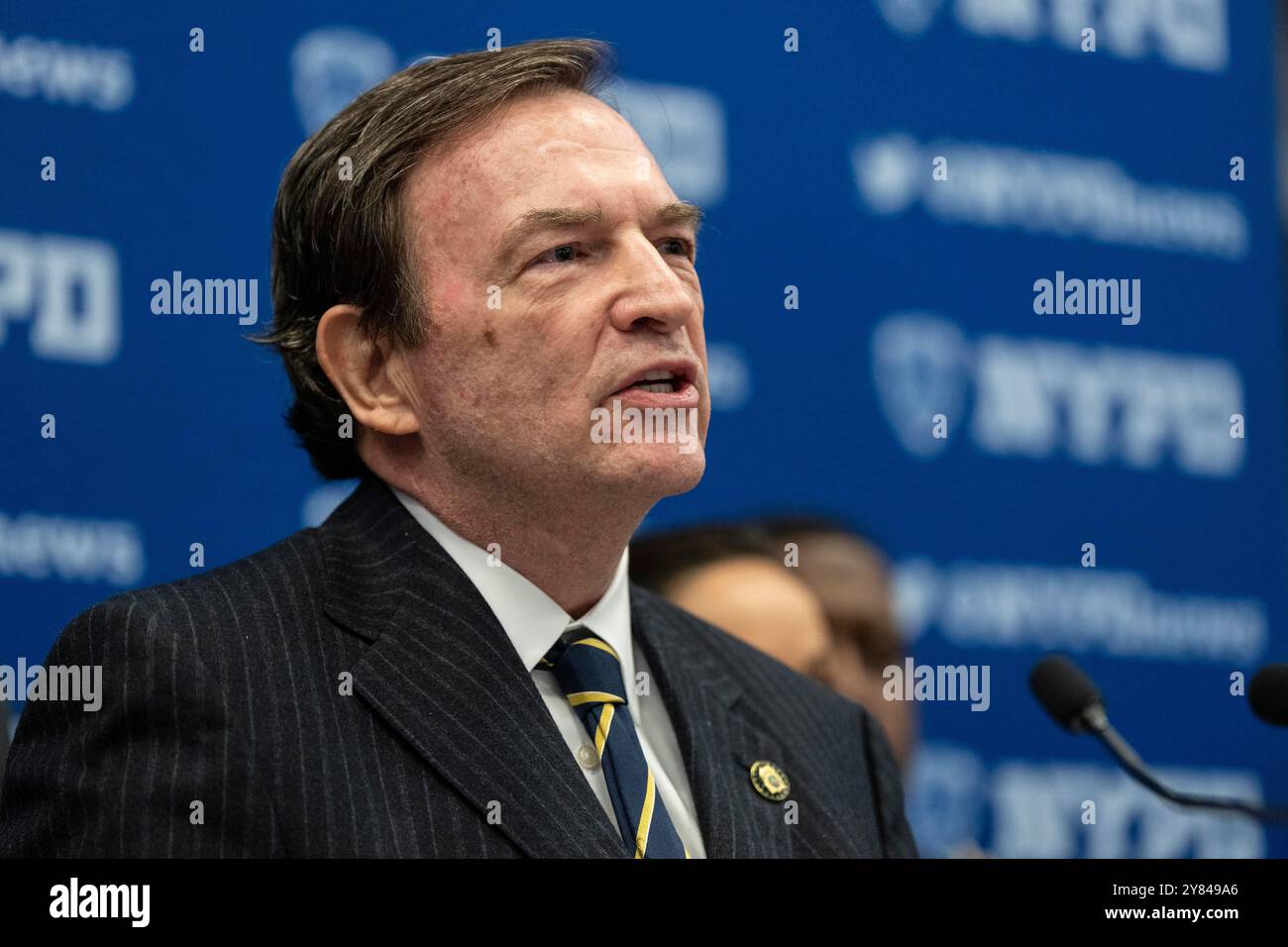 New York, New York, USA. 2nd Oct, 2024. Police Commissioner Thomas G ...