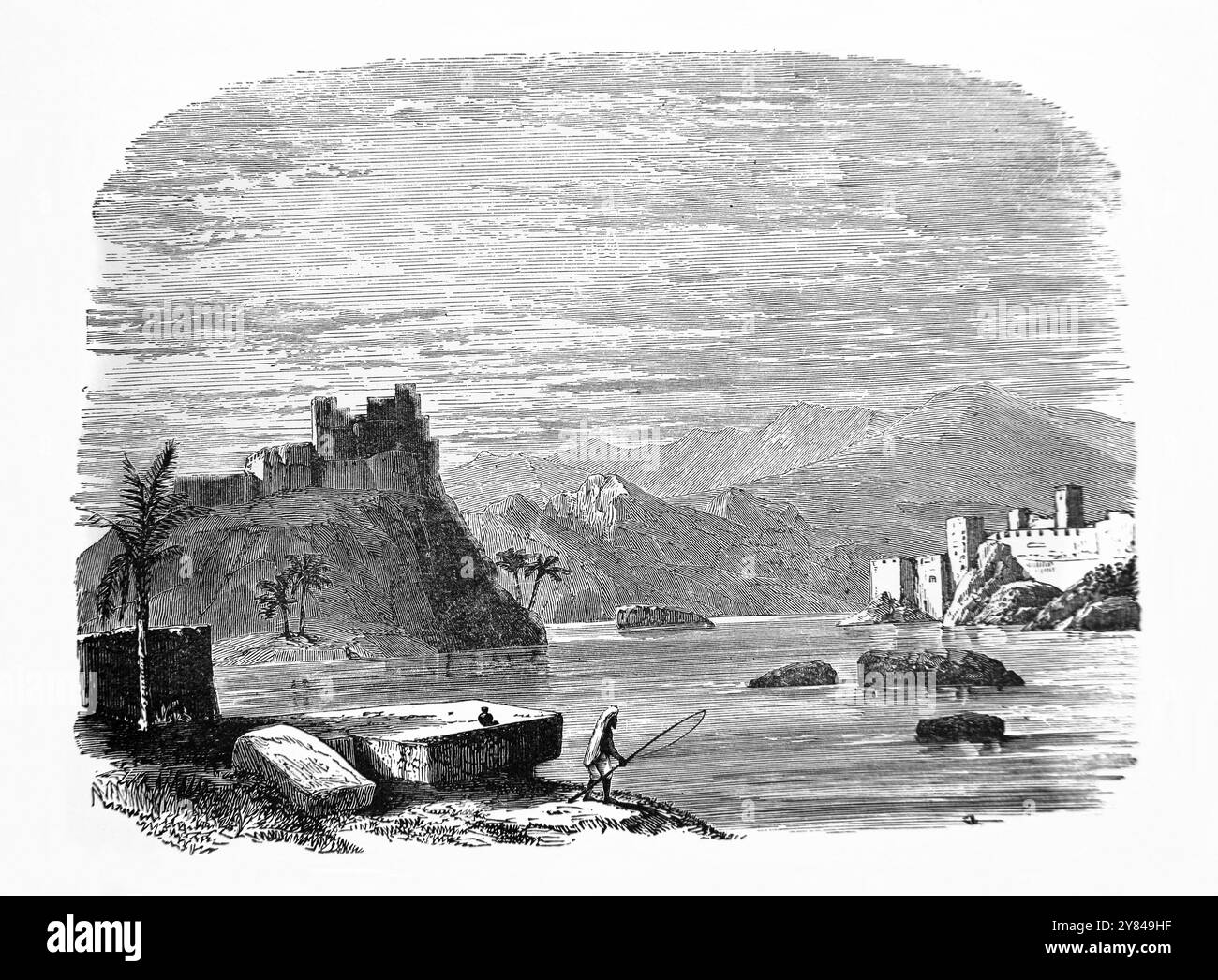 Illustration of Cyrene Libya an Ancient Greek Colony and Roman City ...