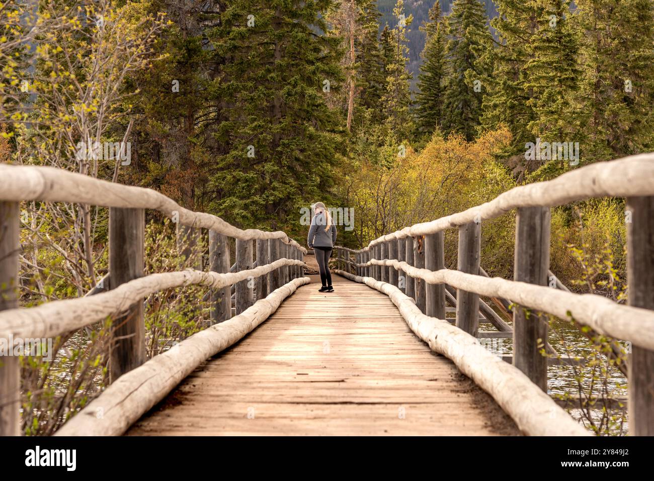 Incredible nature views at Pyramid Lake in Jasper National Park during ...