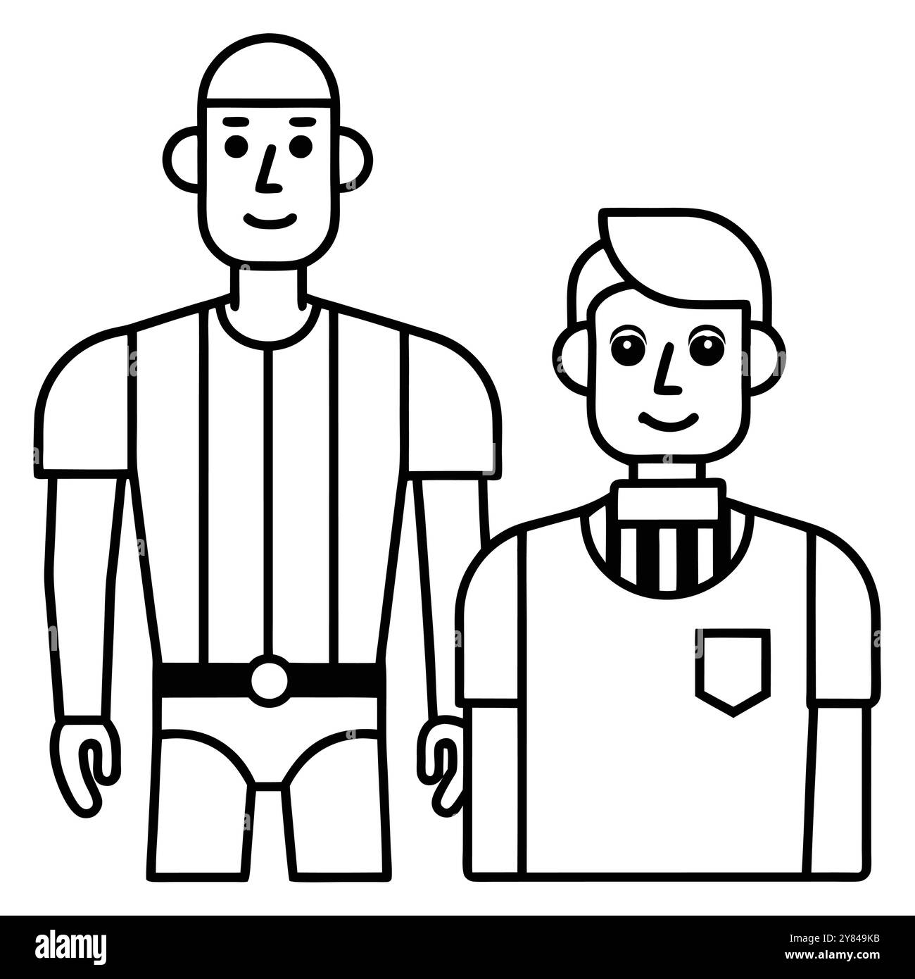 Referee clipart Cut Out Stock Images & Pictures - Alamy
