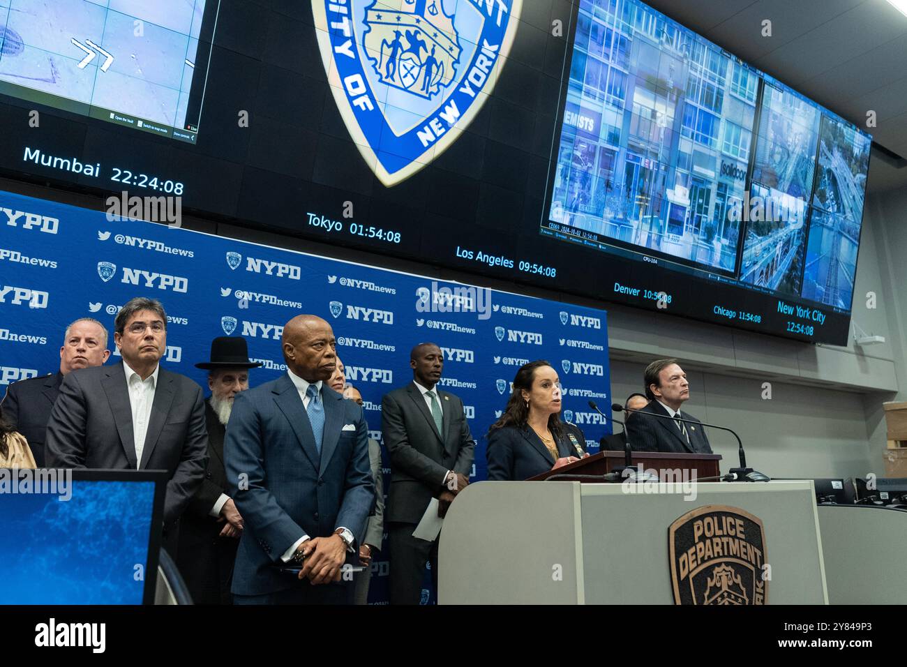 New York, NY, USA, 2 October, 2024: Deputy commissioner Rebecca Weiner ...