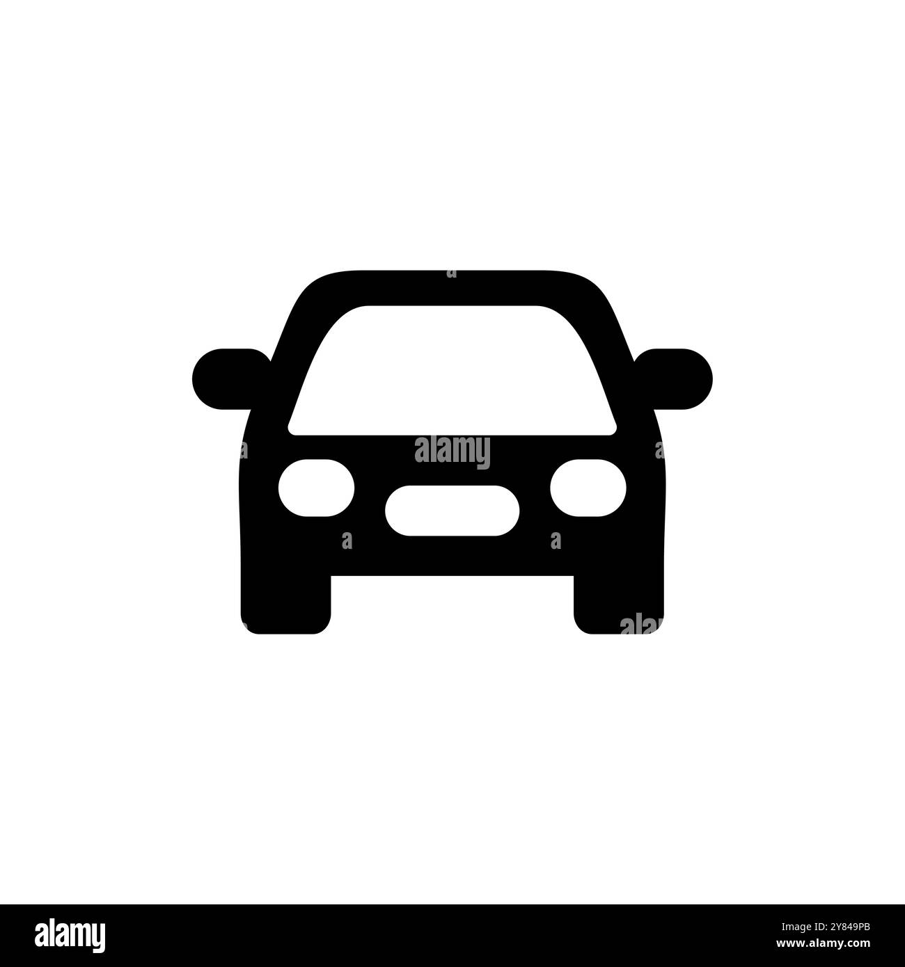 Car icon vector. car sign and symbol. small sedan Stock Vector Image ...