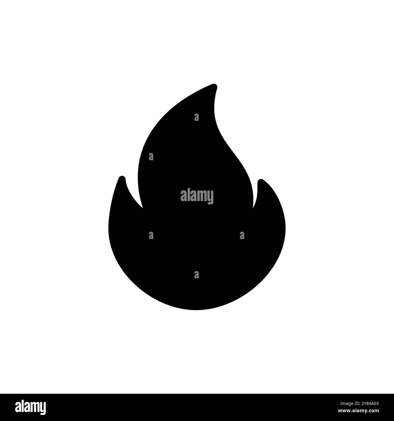 Fire icon vector. fire sign and symbol Stock Vector Image & Art - Alamy