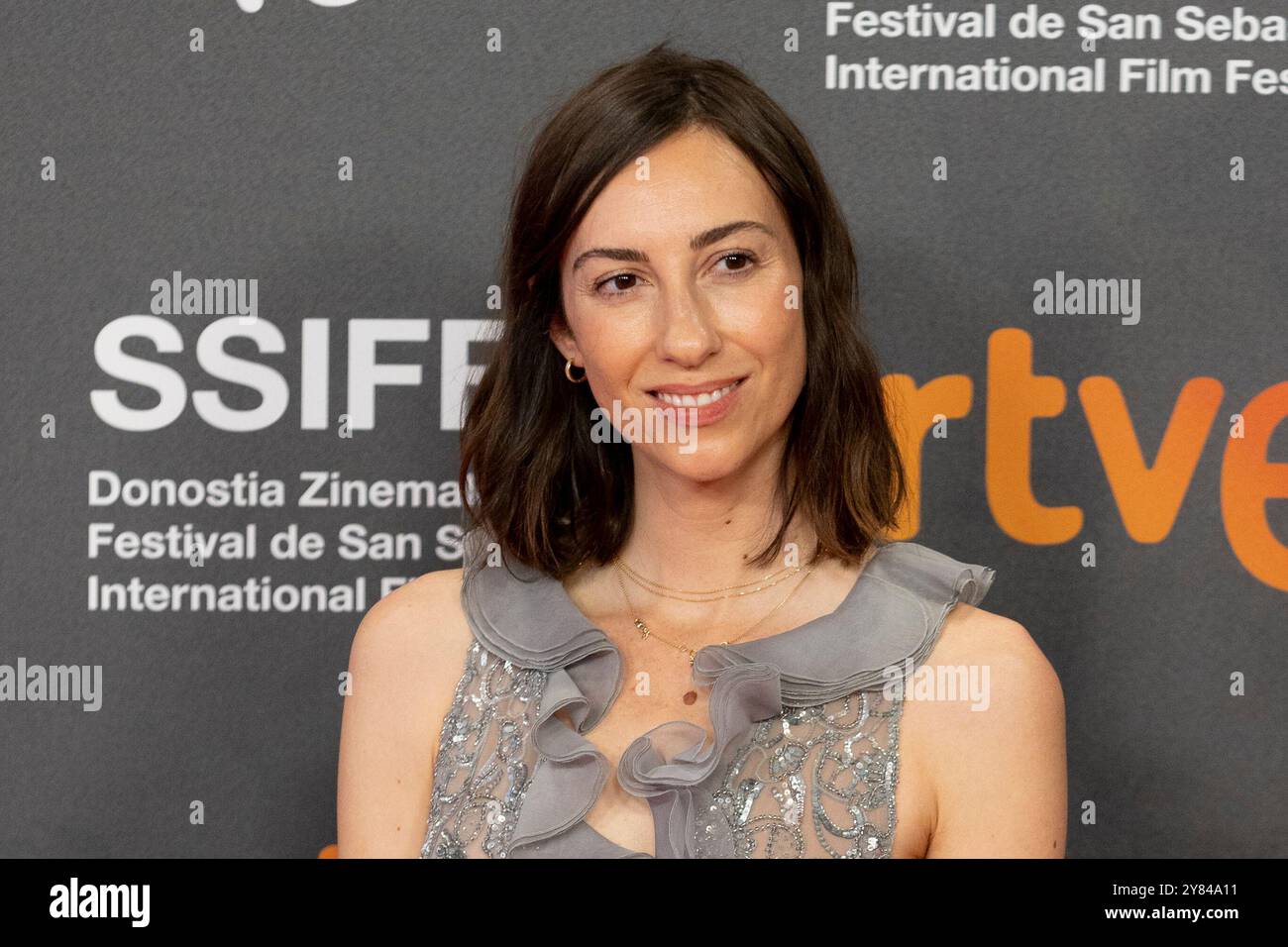 Gia Coppola attends the Red Carpet of 'The Last Showgirl' during 72nd ...