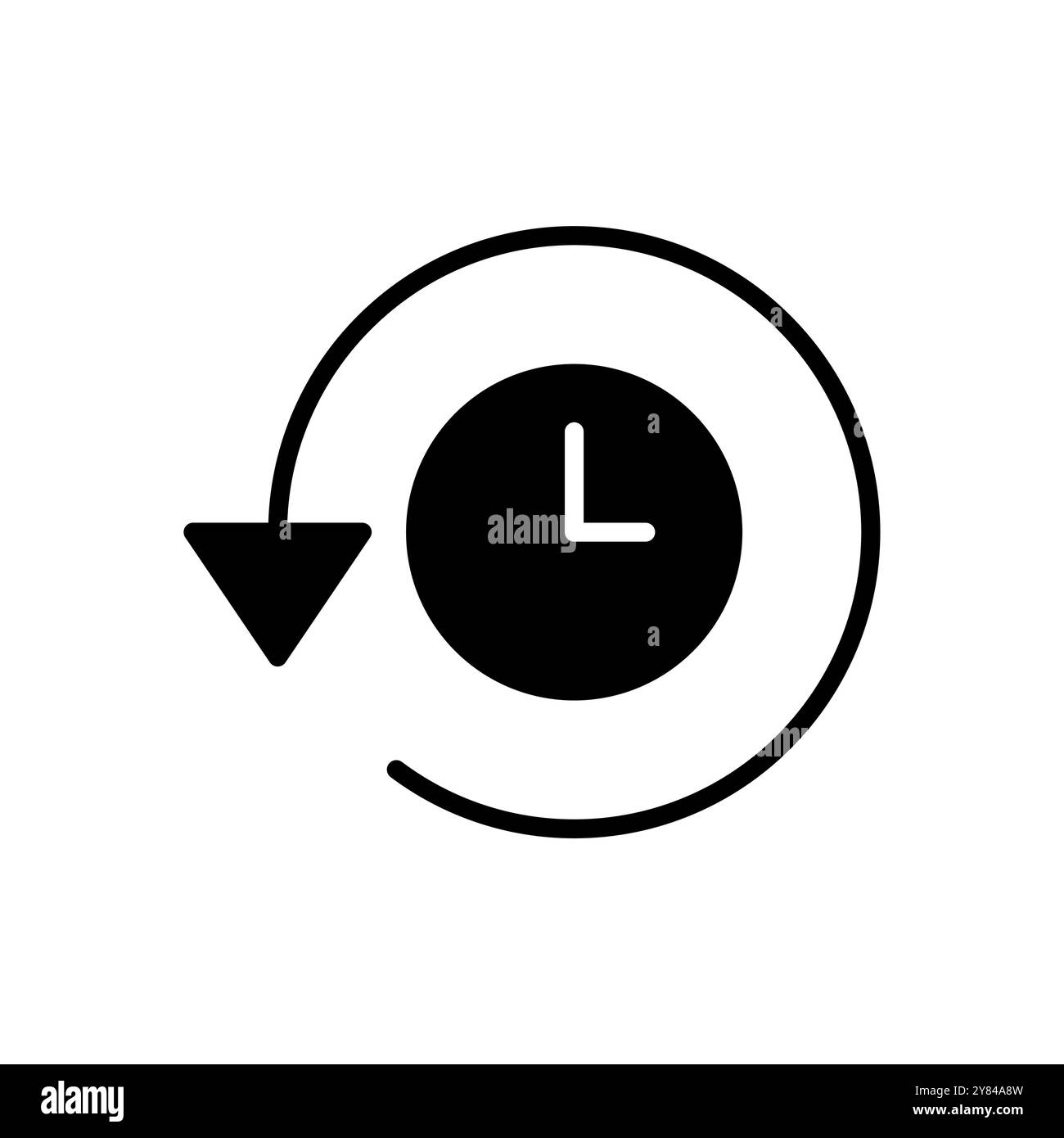 History icon vector. recent event history sign and symbol Stock Vector ...