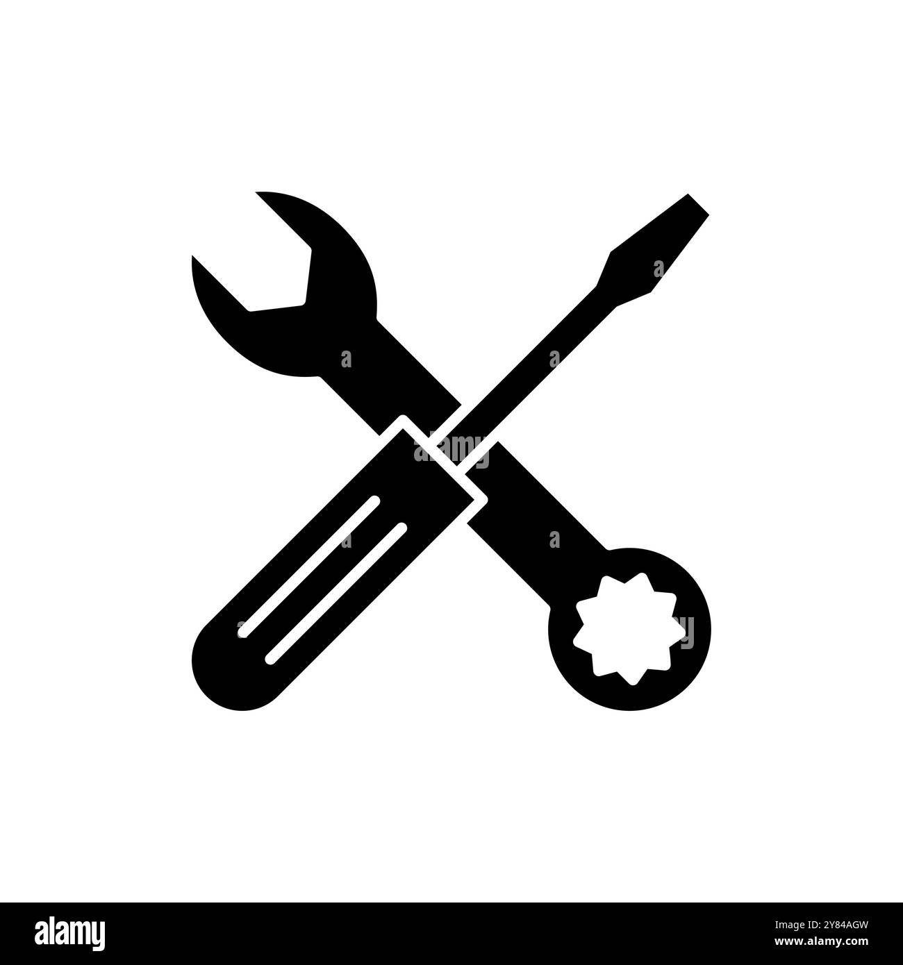 Repair tools icon vector. tool sign and symbol. setting icon. Wrench ...