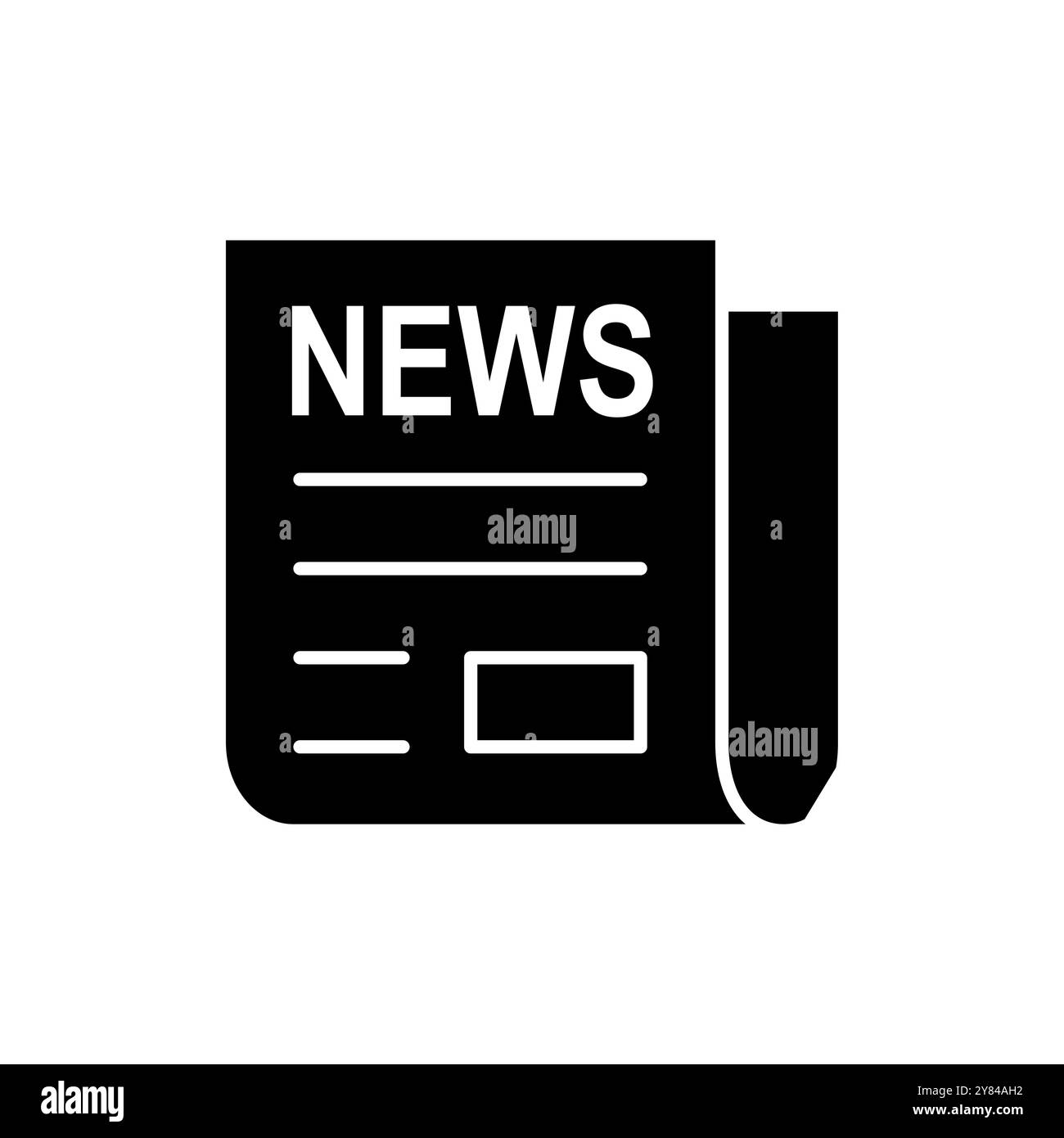 Newspaper icon vector. news paper sign and symbolign Stock Vector Image & Art - Alamy
