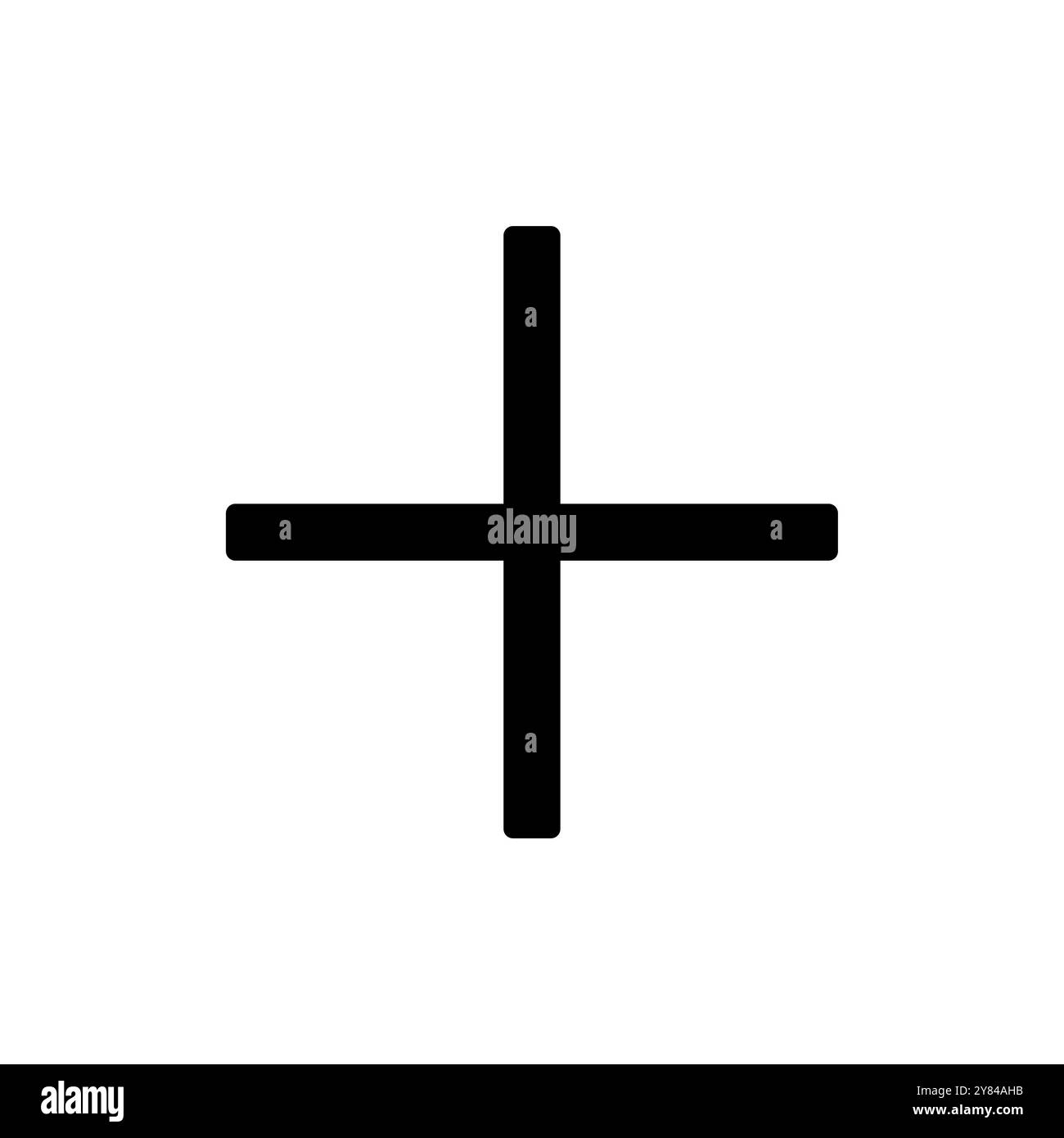 Plus icon vector. Add plus sign and symbol Stock Vector Image & Art - Alamy