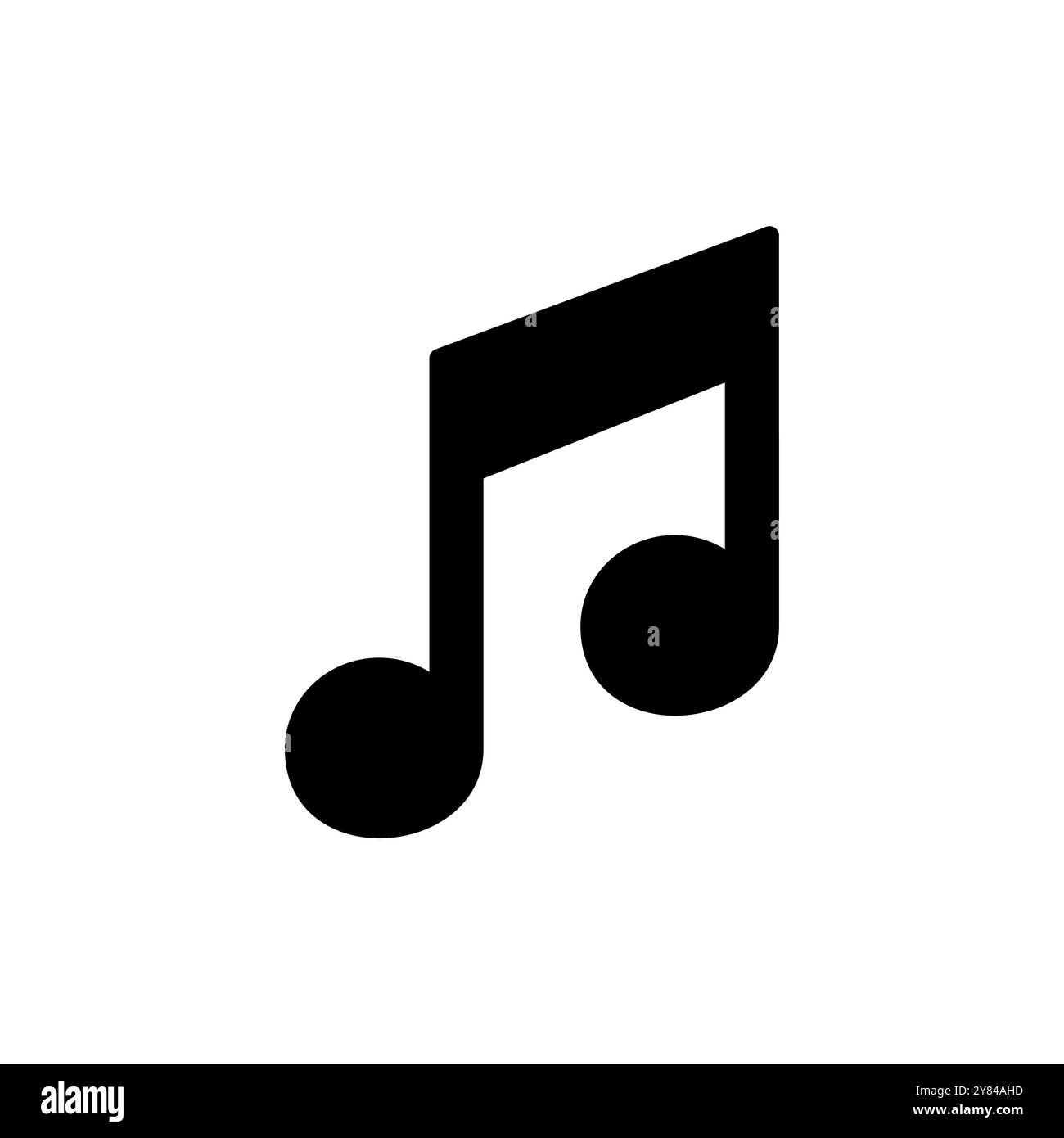 Music icon vector. note music sign and symbol Stock Vector Image & Art ...