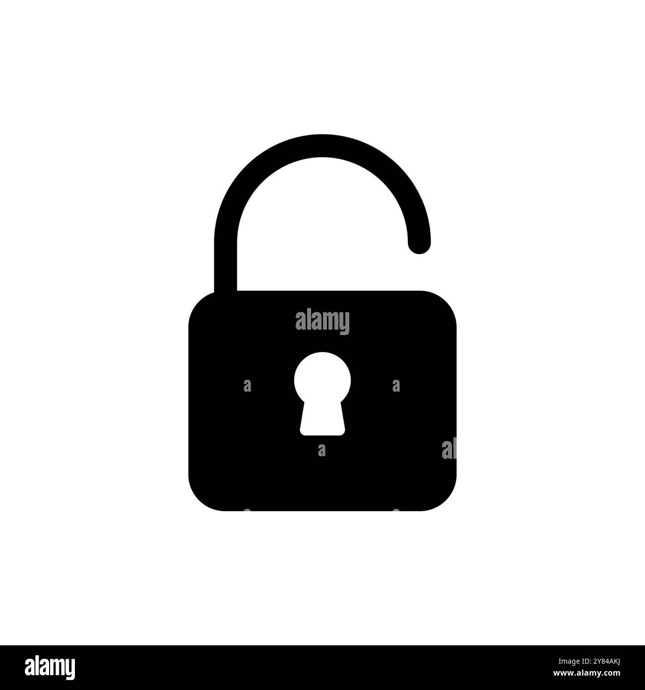 Unlock icon vector. Unlock sign and symbol. unlocked padlock icon Stock ...