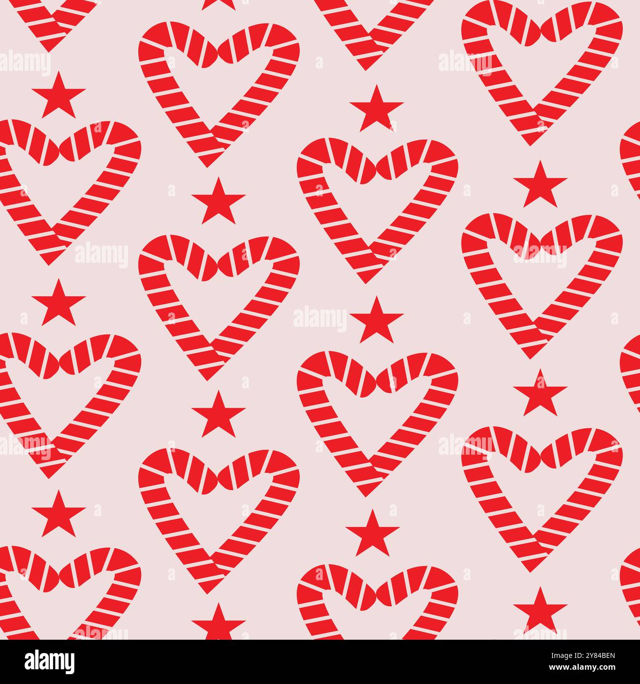 Candy cane heart on Stock Vector Images - Alamy