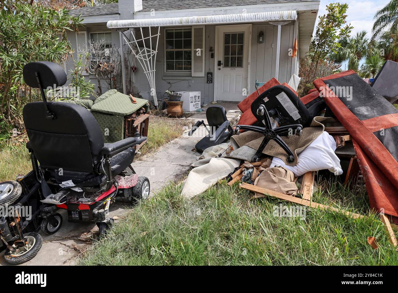 The contents of the home of Francis Wright, who was found deceased in ...