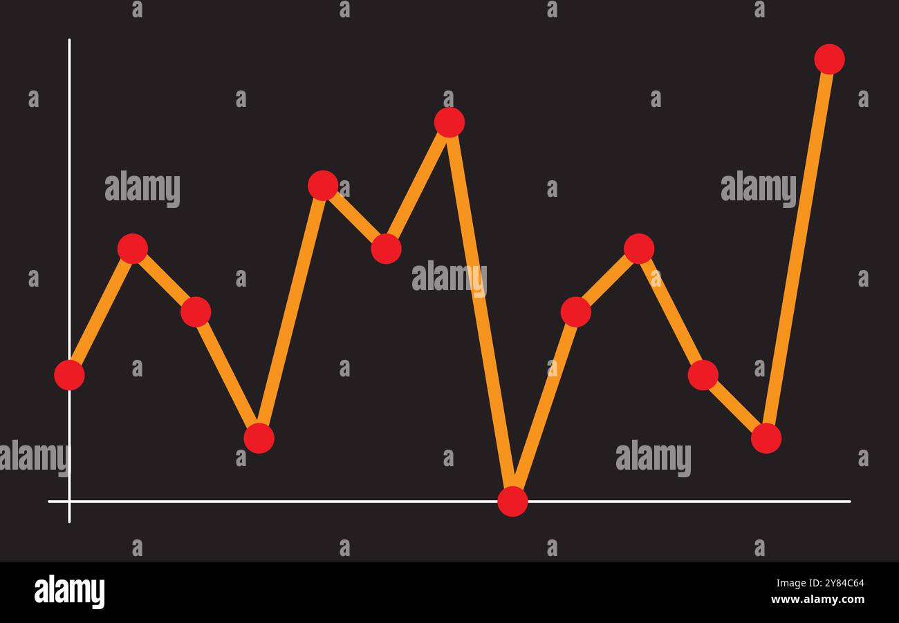 Growing graph icon. Growth success uptrend symbol. Growing graph icon ...