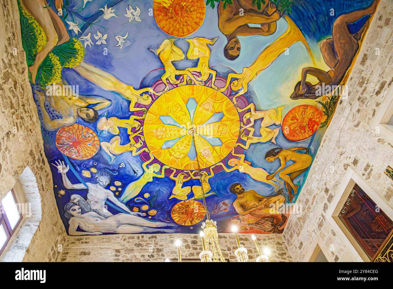 Split Croatia,Old Town,Cafe & Restaurant Lvxor Luxor,inside interior ...