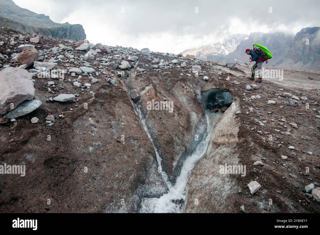 A vast and untouched wilderness. A powerful glacial river cuts through ...