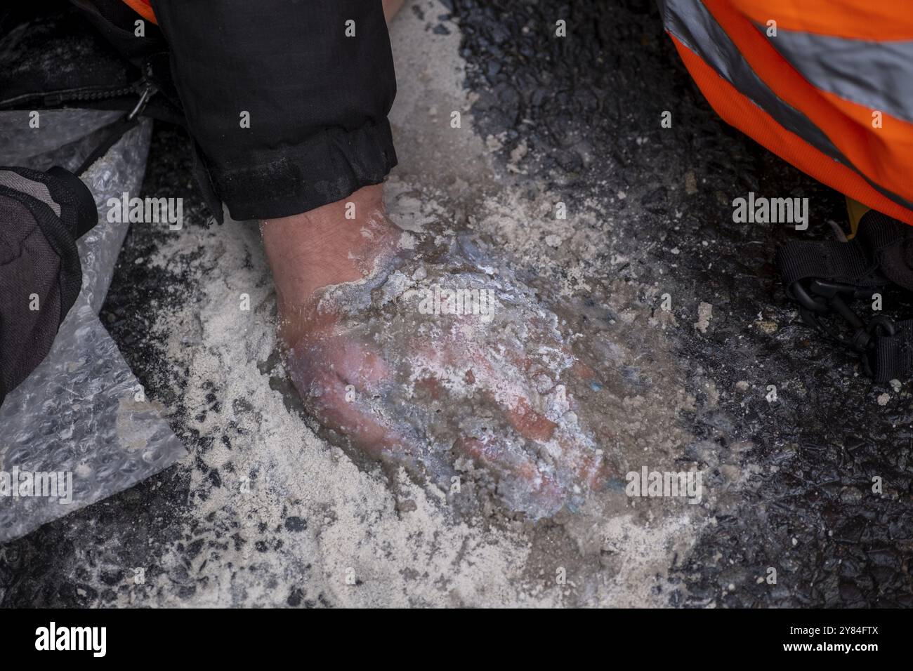 Stuck In Sticky Asphalt