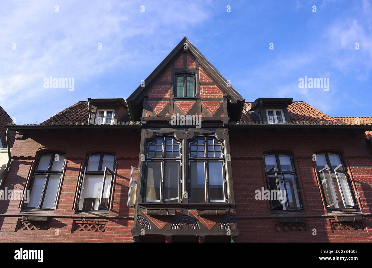 The Hanseatiity of Lueneburg, made rich by its salt, blends brick ...