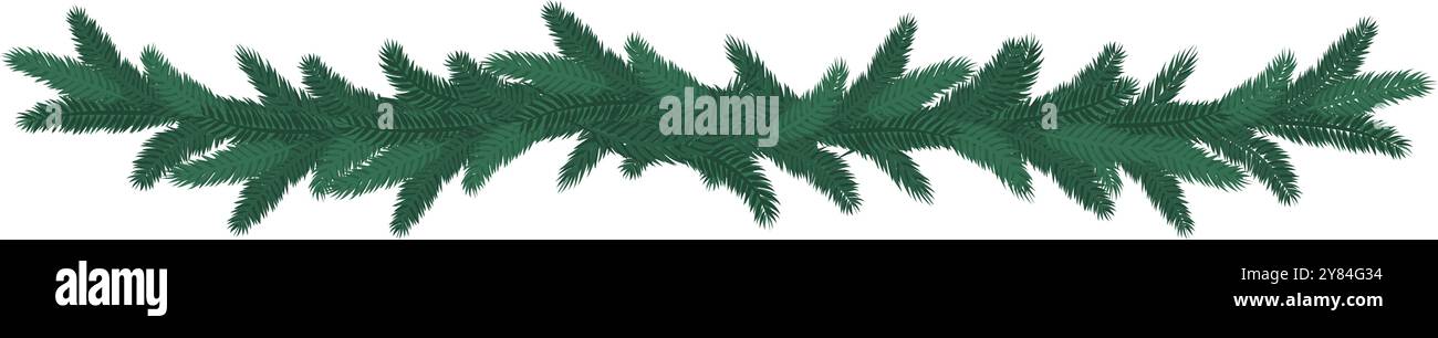 Festive christmas decoration on green Stock Vector Images - Alamy